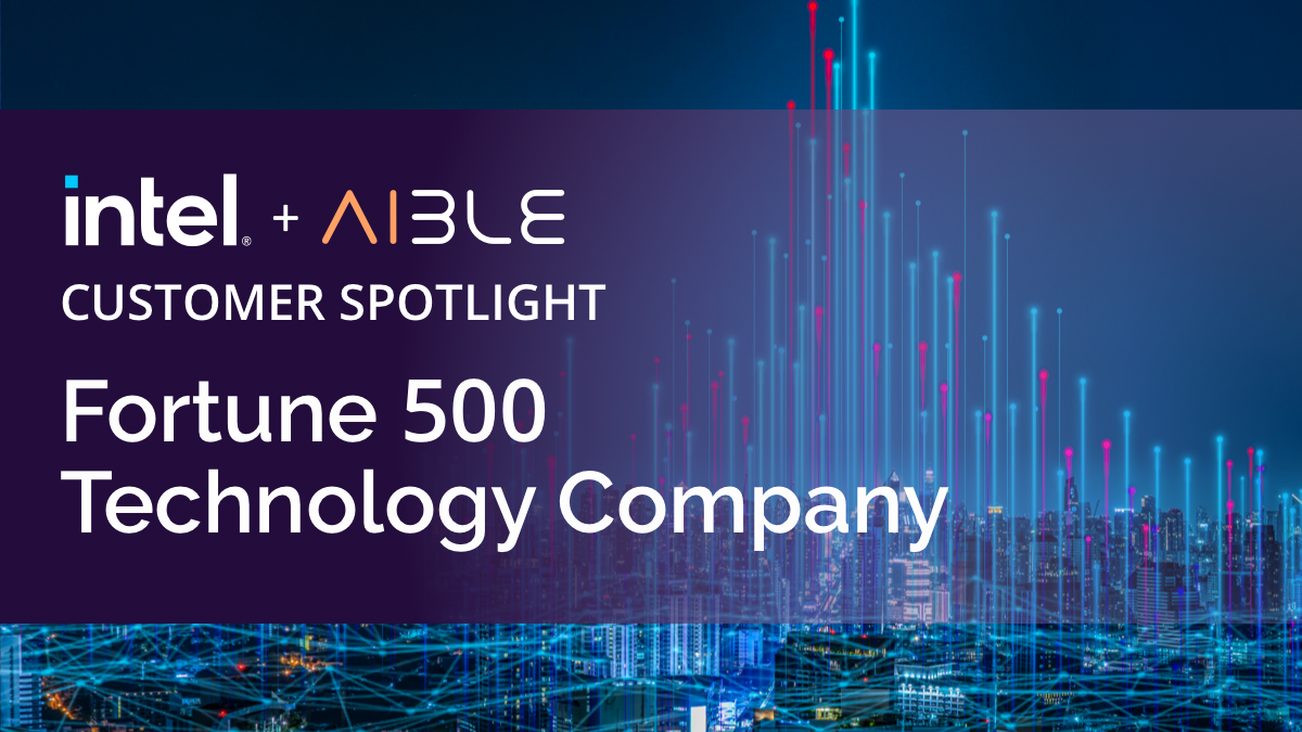 Customer Spotlight 1 - F500 Technology